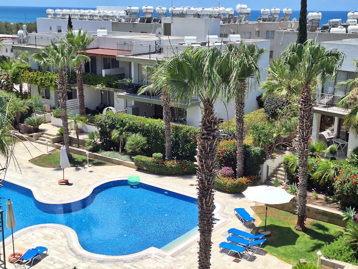 Danaos3/201 2 Bedroom Sea/mauntain View Apartment - Paphos