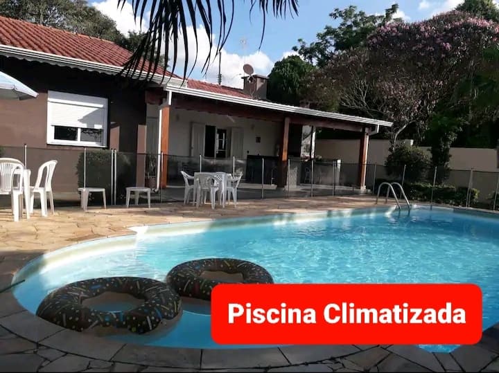 Varanda Vista Pôr Do Sol! Piscina Climatizada - Atibaia