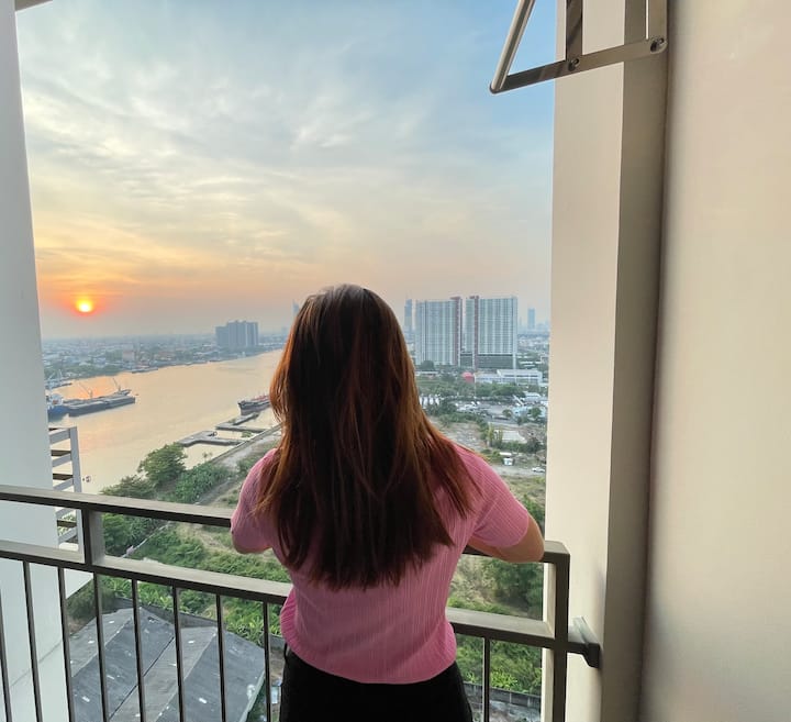 Cozy Place With River  Say Hi /Rama3 - Bangkok
