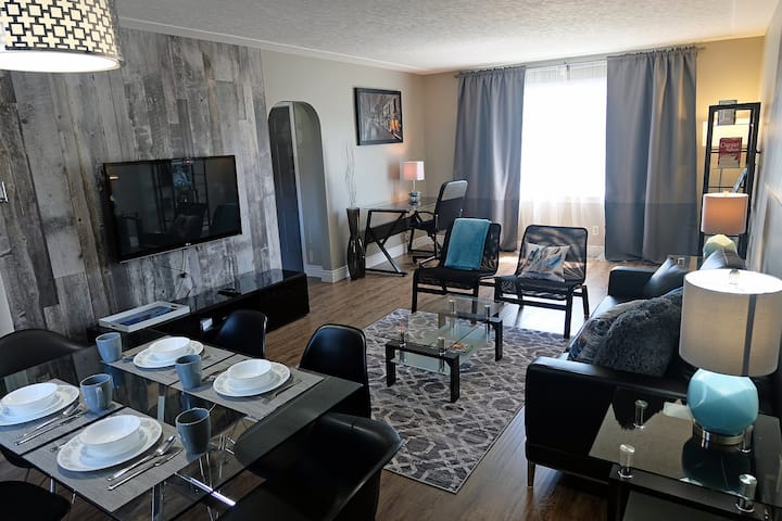 ★Little Venice★ Chic Central. 3km Uwo, Wifi - London, Ontario