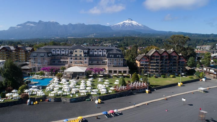 Depto 8 Personas En Gran Hotel Pucon Condominio 1 - Pucón