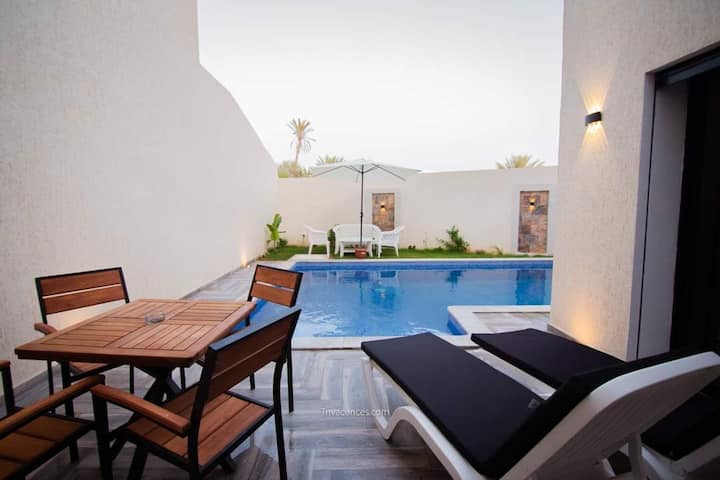 Plage A Pieds,villa Avec Piscine Privée - Dzserba