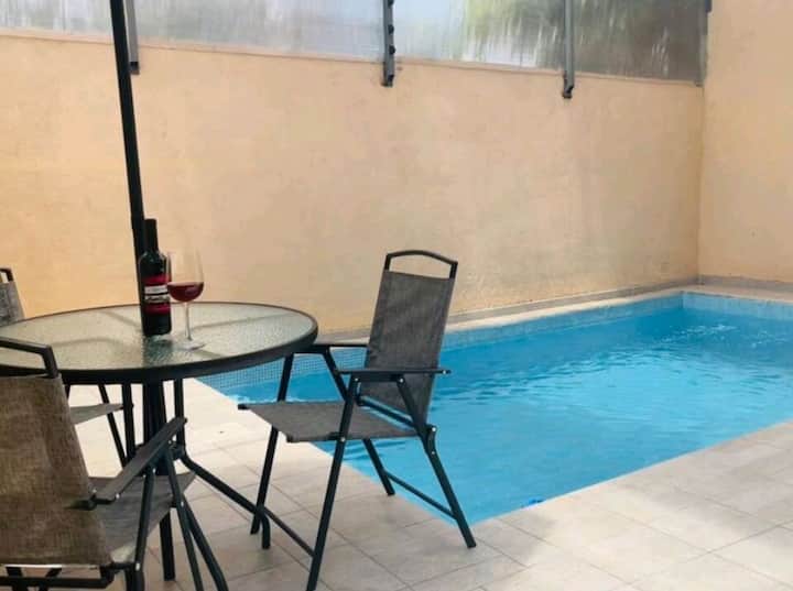 Villa Familiar Alberca Y Terraza 4 Habitaciones. - Colima