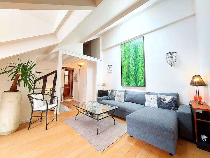 Penthouse 65sqm Montorgueil Marais - Paris