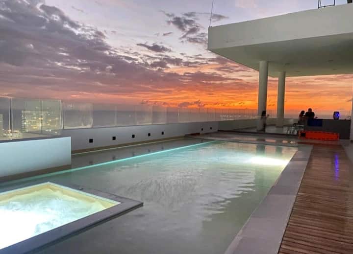 P11 Elegante Apartamento A 5 Minutos De La Playa - Cartagena