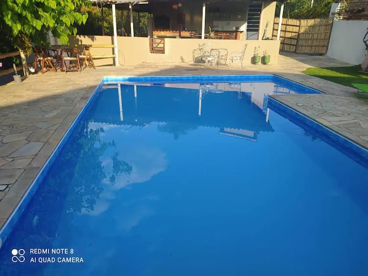 Sitio Agradável Com Lago E Piscina Guararema! - Guararema