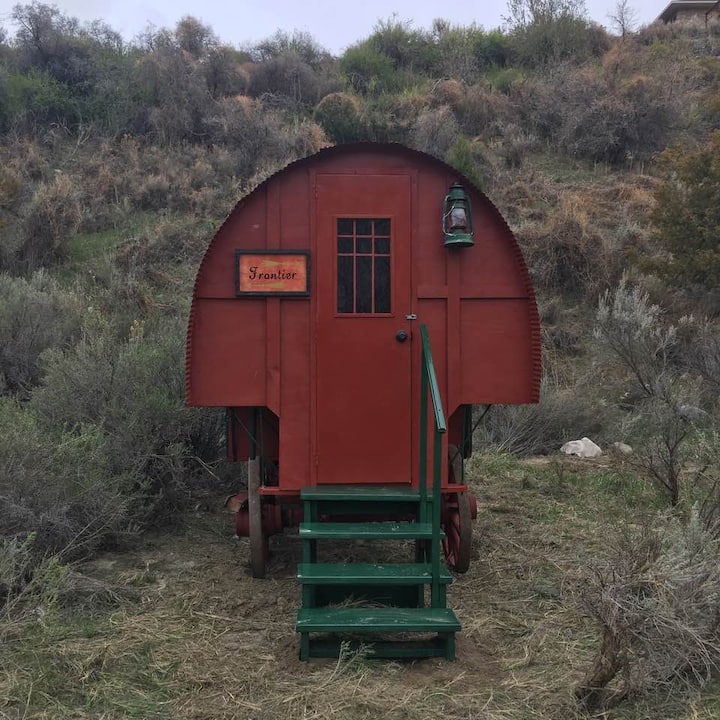 Cody Trout Ranch Camp Frontier Wagon - Cody, WY