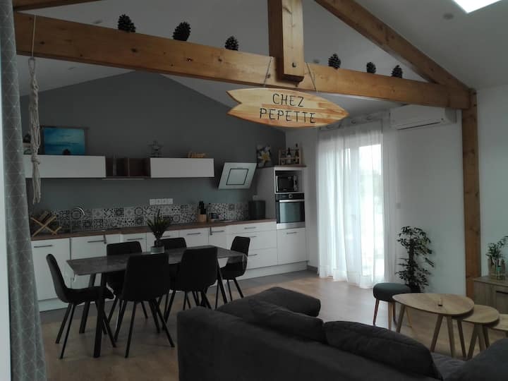 Maison Proche De Toutes Commodités (2 à 4 Pers) - Mimizan