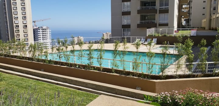 Horizonte Infinito En Departamento Nuevo - Valparaíso