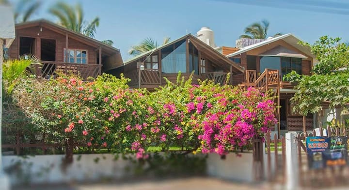 Cabaña Grande Con Vista Al Mar - Playa Chachalacas