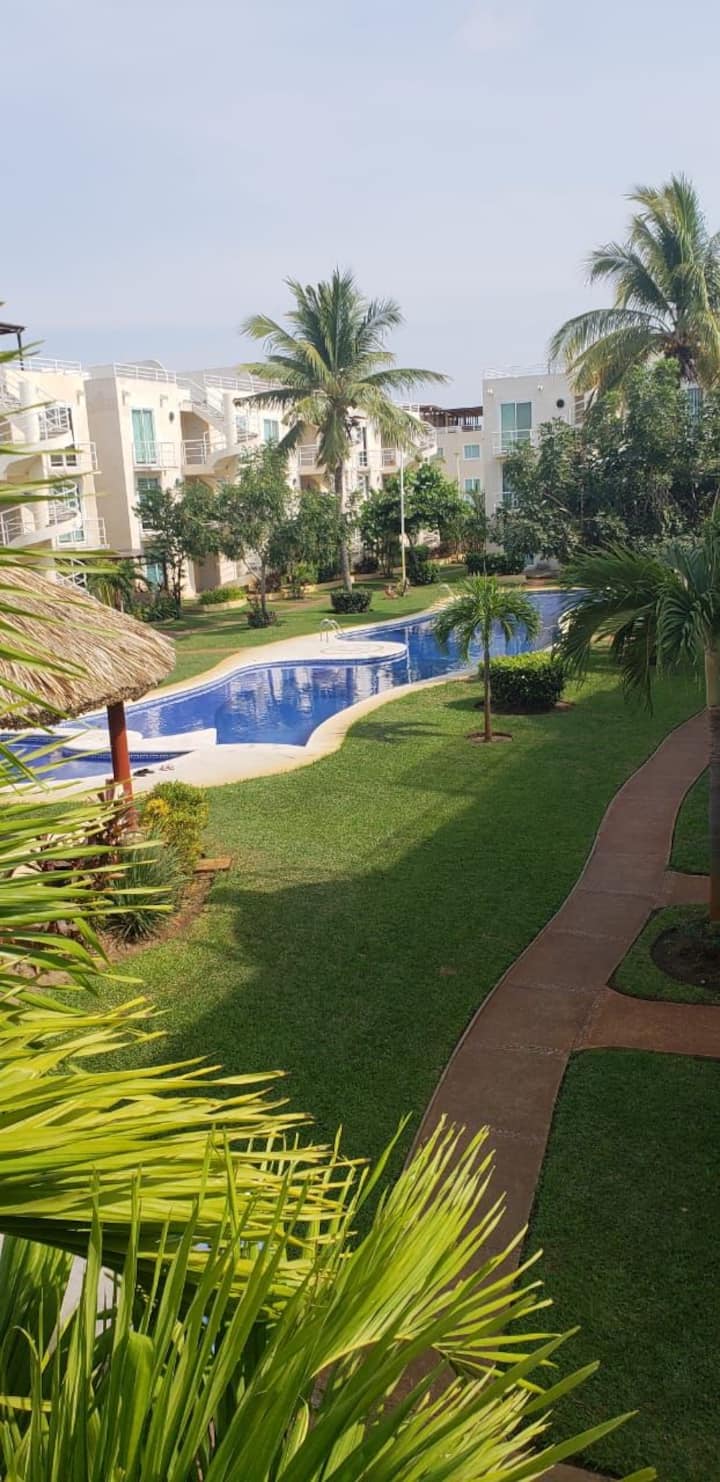 Depa/cercalaisla/accesolaguna/playa5min - Acapulco