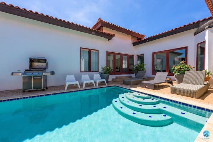 Private Poolside Suite Near Malmok/palm Beach - Aruba