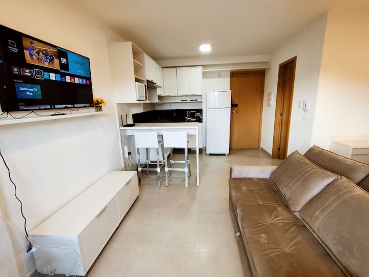 Belo Studio Com Ar Condicionado E Lazer - Juiz de Fora