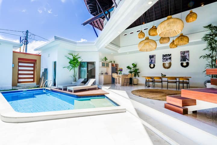 Boho Canggu Villa Near Cafè Del Mar -Walk To Beach - Bali