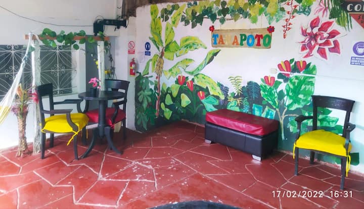 Habitación Doble Con Cocineta Y Baño Privado - 타라포토