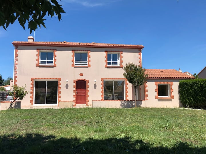 Maison Spacieuse & Lumineuse Plage & Centre à Pied - Loire-Atlantique