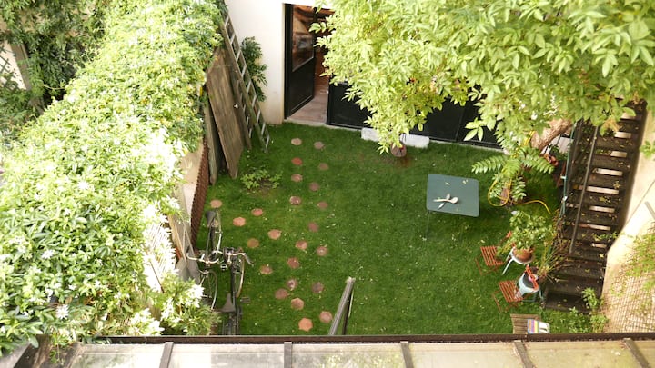 Garden House - Maison De Ville Avec Petit Jardin - Montreuil