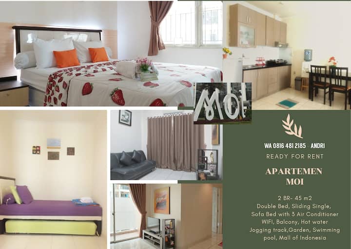 New Moi1 Wi-fi Netflix' 2 Br Mall Of Indonesia - Jakarta
