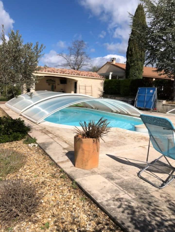 Maison à La Campagne Avec Piscine Et  Rivière ! - Saint-Ambroix