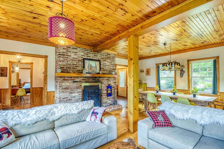 Domaine Grand Chalet 5 Chambres + Salle De Jeux - Laurentides