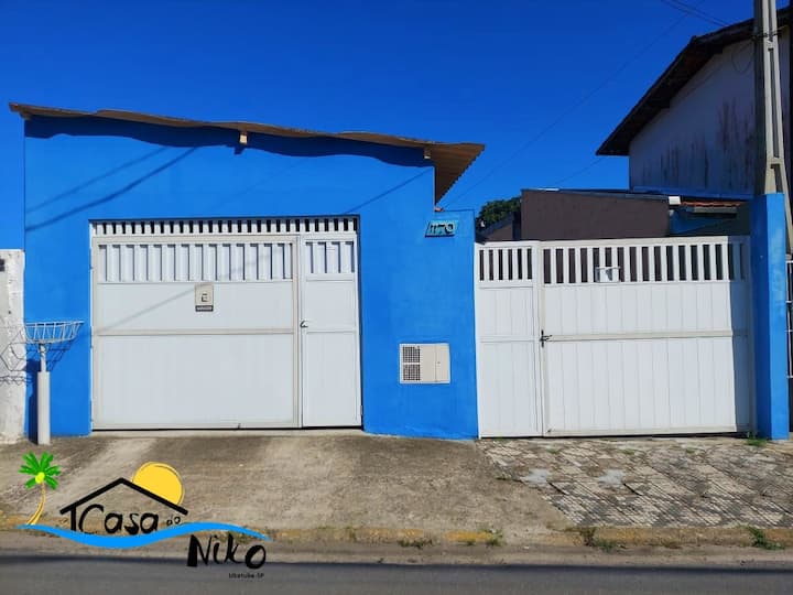 Casa Da Niko No Centro De Ubatuba/sp, 450 M Praia - Ubatuba