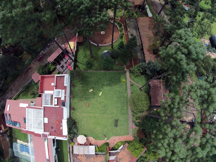 Ranchito Avándaro • Con Caballos, Jardín, Billar - Valle de Bravo