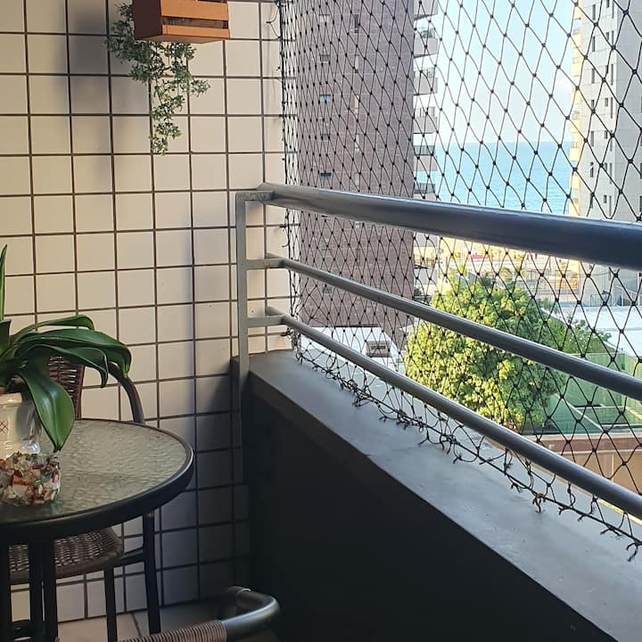 Confortável Apartamento A 100 M Beira Mar - Fortaleza