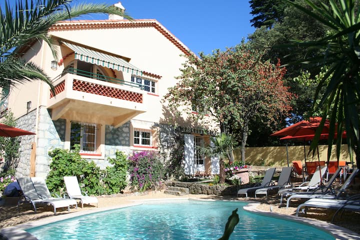 Juan Les Pins, Villa Apt, Pool+ Walk To Beach/town - Antibes