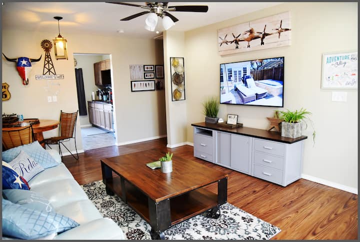Texas Rustic⭐️⭐️⭐️⭐️⭐️unit-b (I-40 & I-27) - アマリロ, TX