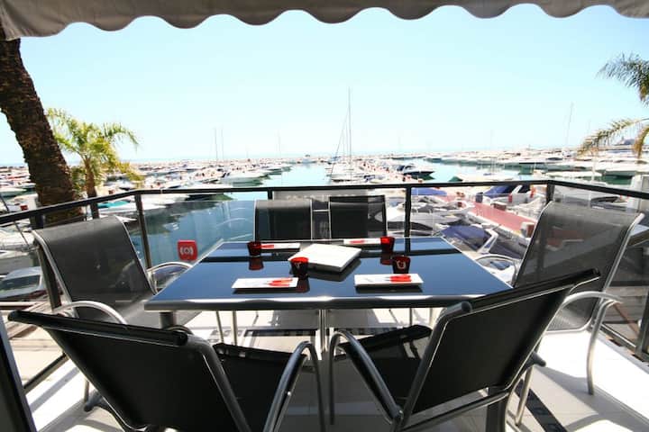 Appartement Puerto Banus : 1ère Ligne Sur Le Port - Marbella