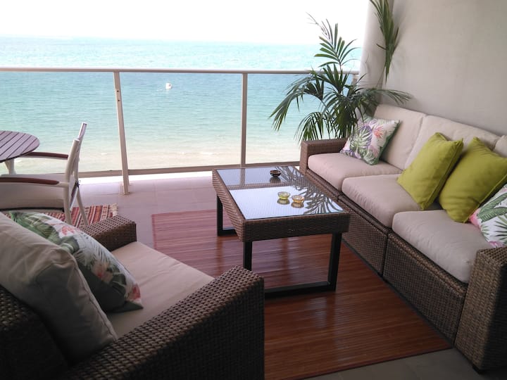Amplio Apartamento Primera Línea Mar Mediterráneo - La Manga