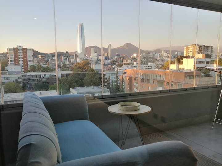 Lyon New 2d 2b Parking, Gym, Pool, Panoramic View. - Providencia