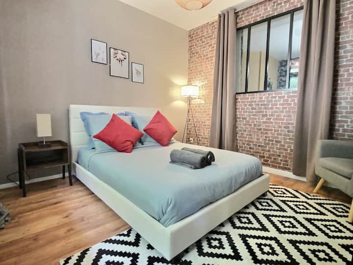 Le Vasco ★ Standing T3 ★ Hypercentre Et Calme - ル・マン