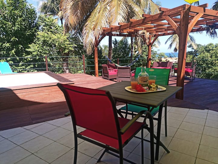 Studio Ti'kaze 5min à Pied De La Plage De Tartane - Martinique