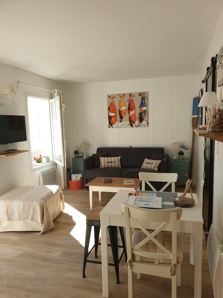 Charmant Studio 3 éToiles 27m2  à 2 Pas Du Port - Saint-Martin-de-Ré