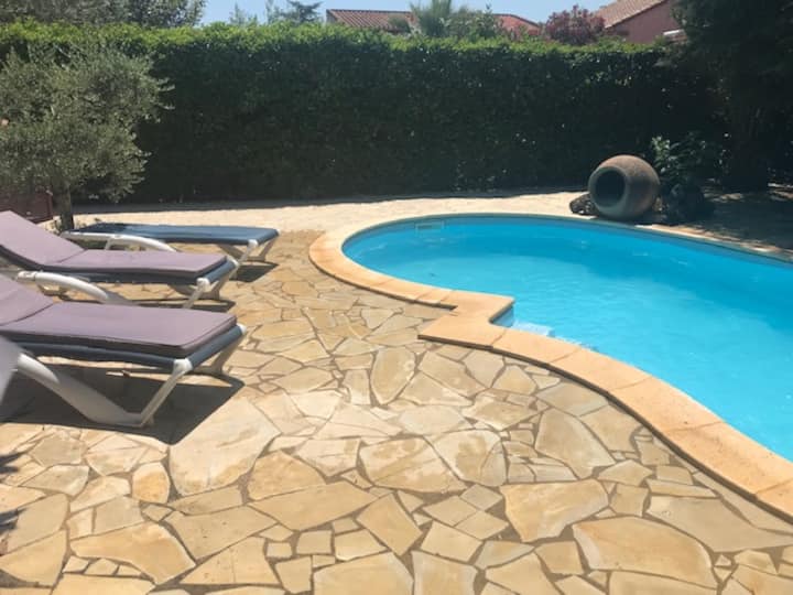 Maison Avec Piscine Privée Et Grand Jardin - Argelès-sur-Mer