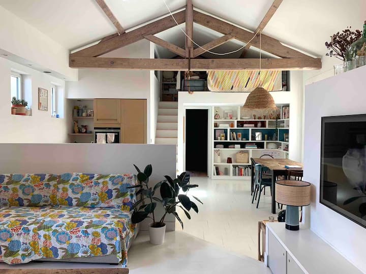 Loft Déco 100m, à Deux Pas De La Côte Des Basques - Biarritz