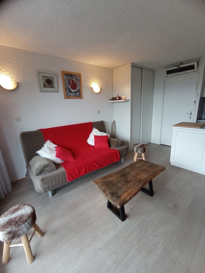 Studio Lumineux Avec Vue Sur La Vallée - Pra-Loup