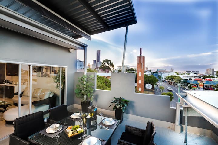 Luxe 2 Brunswick St Terrace Apartment Pet Friendly - Brisbane