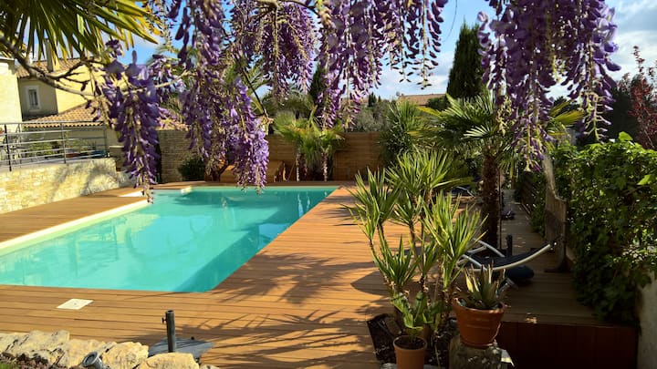 Villa Dans La Verdure Sur Un Golf - Montpellier