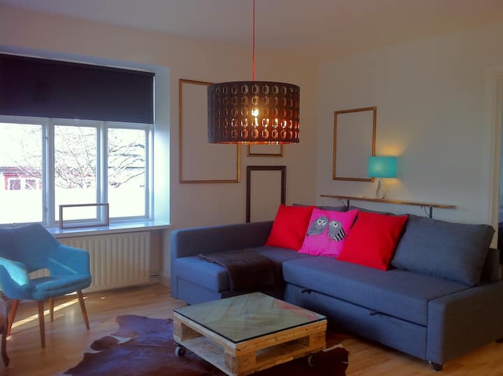 The Warm & Bright Downtown Apartment - Reykjavík