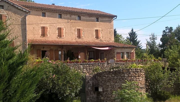 Chambre Privée Dans Maison Cévenole - Joyeuse