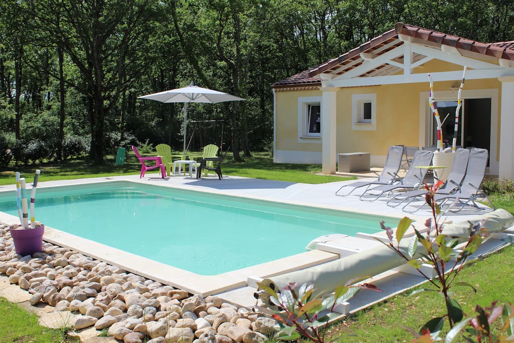 Gite NEUF dans le LOT avec piscine privative - Maisons à louer à GINDOU ...