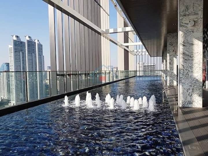 Stylish&modern, Sky Pool, Center Of Sukhumvit - Bangkok