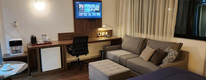 Suíte 5 Estrelas Hotel Av Ibirapuera 2534 Piscina - São Paulo