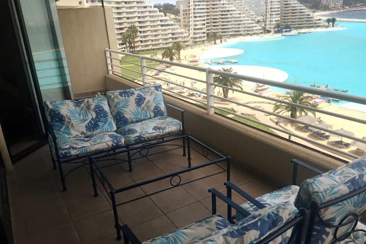 Departamento Amplio Frente Al Mar - Algarrobo