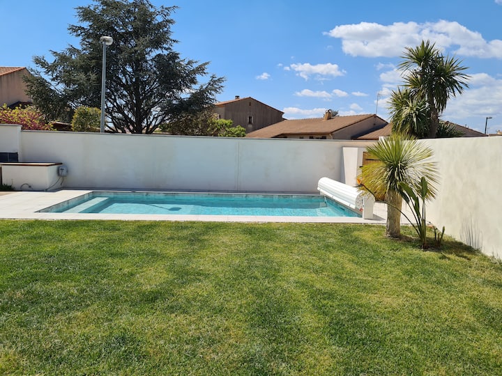 Villa Avec Piscine Au Calme Sans Vis à Vis - Carnon
