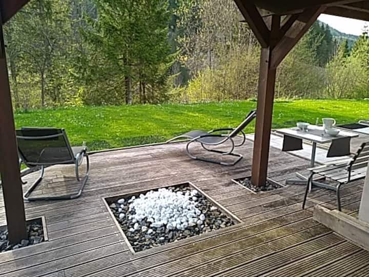 Appartement Cosy Neuf, Terrasse Et Jardin - Prémanon