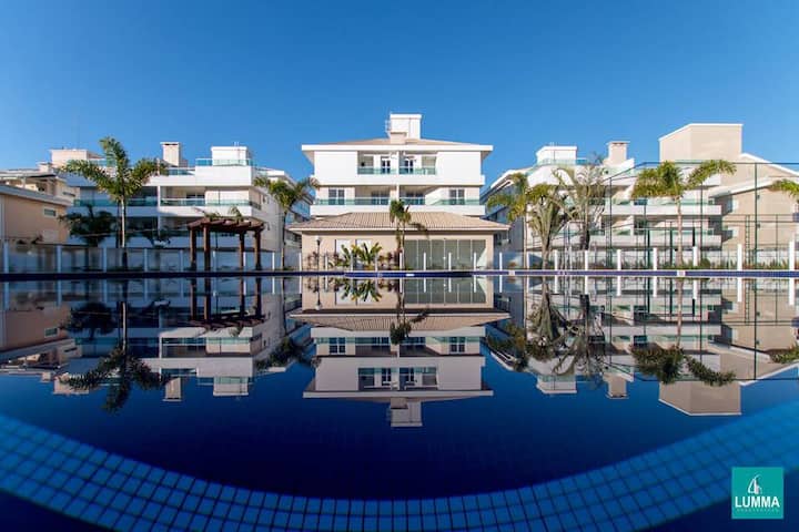 Conforto Na Praia (2 Quartos Suítes, 2 Garagens) - Florianópolis