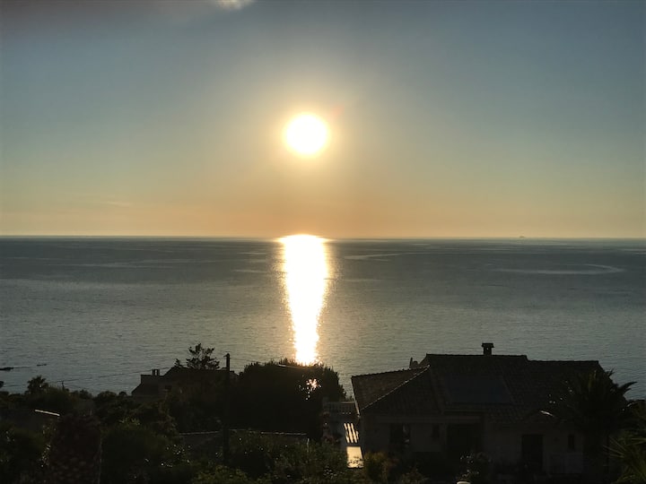 T3 Dans Villa Au Bord De La Mer, Proche D'ajaccio - Capo Di Feno